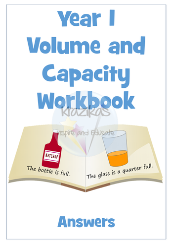Volume and Capacity - Year 1 - White Rose Maths Style | Teaching Resources