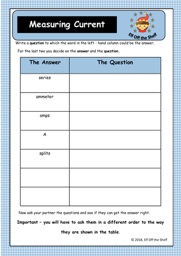 Current Electricity KS3 - 39 Worksheets/Homeworks | Teaching Resources