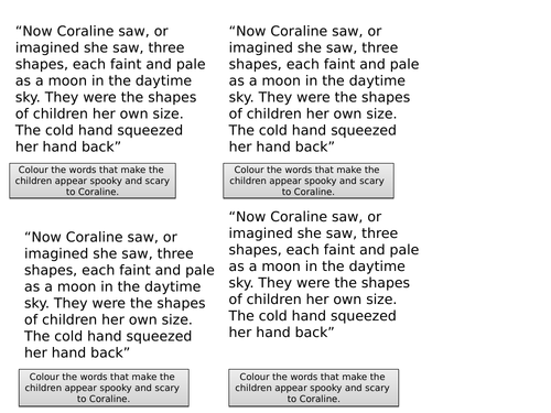 Coraline | Teaching Resources