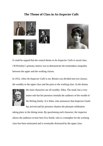 An Inspector Calls: For GCSE students working towards Grade 9 ...