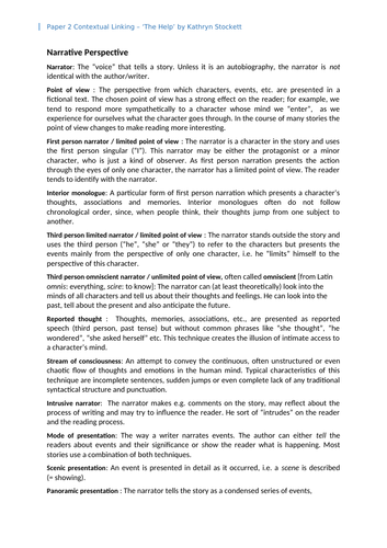 The Help by Kathryn Stockett - Chapter 25: The Benefit | Teaching Resources