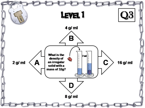 Calculating Density Word Problems Game: Science Escape Room Math ... Calculating Density Word Problems Game: Science Escape Room Math ...