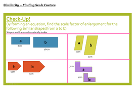 GCSE Maths (9-1) Similar-Shapes - Full Lesson PPT | Teaching Resources