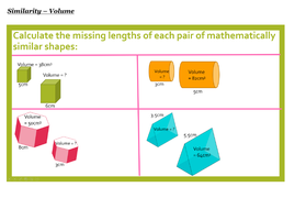 GCSE Maths (9-1) Similar-Shapes - Full Lesson PPT | Teaching Resources