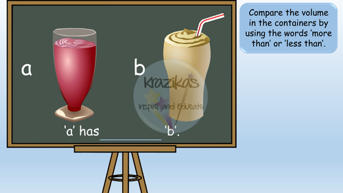 Volume and Capacity - Year 1 | Teaching Resources