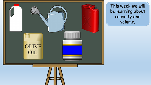 Volume and Capacity - Year 1 | Teaching Resources