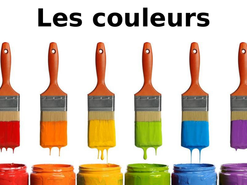 Les couleur - colours in French | Teaching Resources