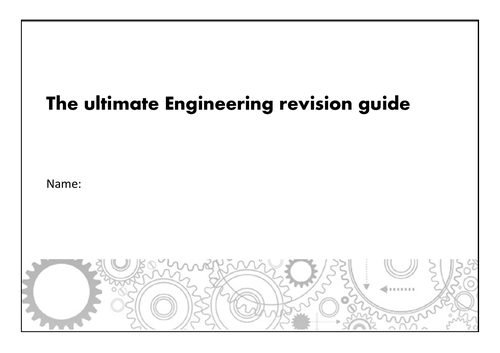 The ultimate Engineering revision guide | Teaching Resources