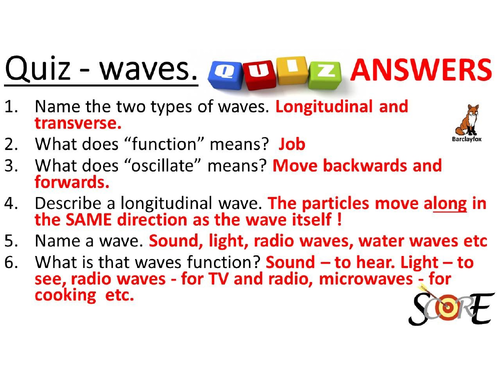 Waves | Teaching Resources