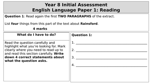 Short Story Unit for KS3 | Teaching Resources