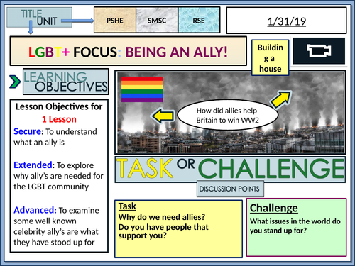 Equality Diversity - Supporting an LGBT friend | Teaching Resources