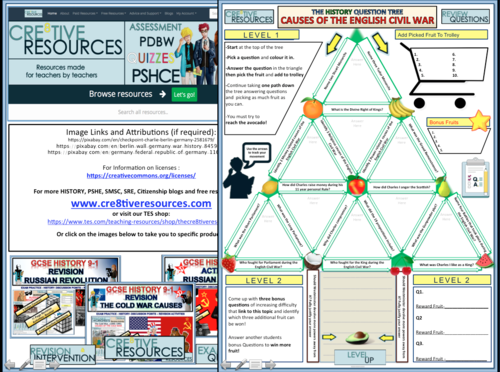 Causes English Civil War | Teaching Resources