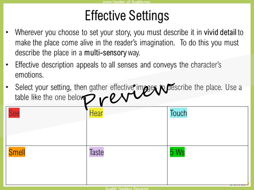 Edexcel GCSE English Language Exam Preparation - Paper 1, Section B ...