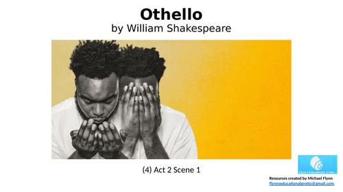 A Level Othello (4) Act 2 Scene 1 | Teaching Resources