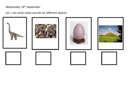 The Little Dino talk for writing story and resources | Teaching Resources