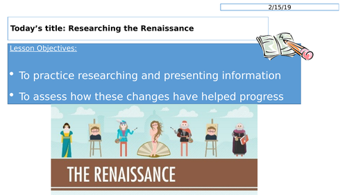 Great Lesson - Introduction to the Renaissance | Teaching Resources
