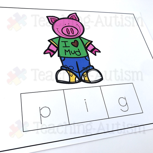 3 Little Pigs Spelling and Handwriting Task Cards | Teaching Resources