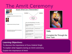 The Amrit Ceremony | Teaching Resources