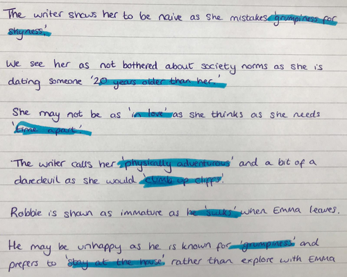 EDUQAS GCSE English Language Paper 1 June 2018 exam model answer ...