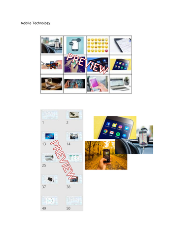 Mobile Technology pictures for discussion | Teaching Resources