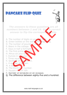 Pancake Day - Cross Curricular Resources. Maths Word Problems, English ...
