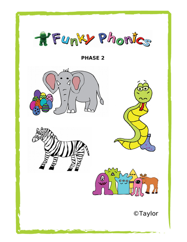 3. Funky Phonics: Phase 2 (& some of 3) Alphabet | Teaching Resources