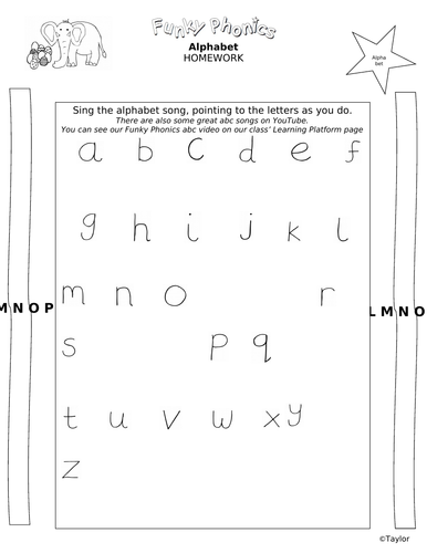 3. Funky Phonics: Phase 2 (& some of 3) Alphabet | Teaching Resources