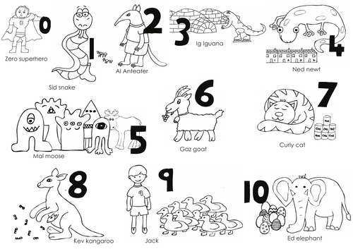 5. Funky Phonics: Numbers | Teaching Resources