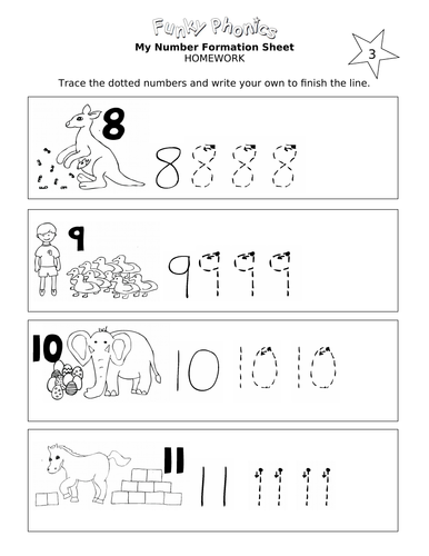 5. Funky Phonics: Numbers | Teaching Resources