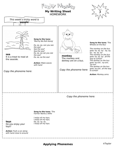 8. Funky Phonics: Phase 5 | Teaching Resources