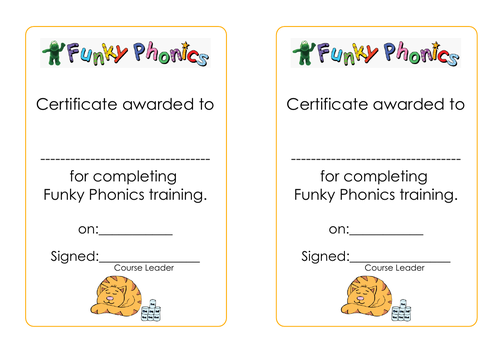 9. Funky Phonics: Assessment, Certificates, Stickers, Phoneme Frames ...