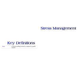 Stress Management Booklet OCR PE A2 | Teaching Resources