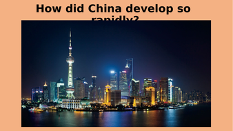 China development | Teaching Resources