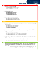 Proportion - Unitary Method Differentiated Worksheet 1 | Teaching Resources