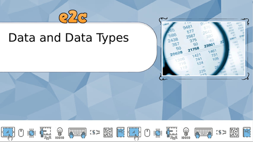 Cambridge Nationals in ICT: Data | Teaching Resources