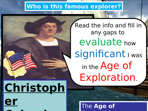 Age of Exploration Christopher Columbus | Teaching Resources