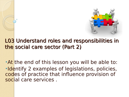 Unit 17 - Working in the social care sector - 2010 specfication -All LO ...