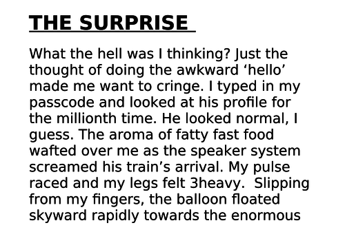 9-1 GCSE English Language - writing a successful short story (with ...