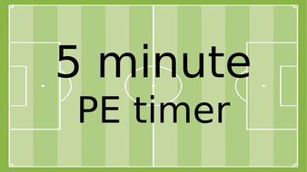 Changing for PE timers | Teaching Resources