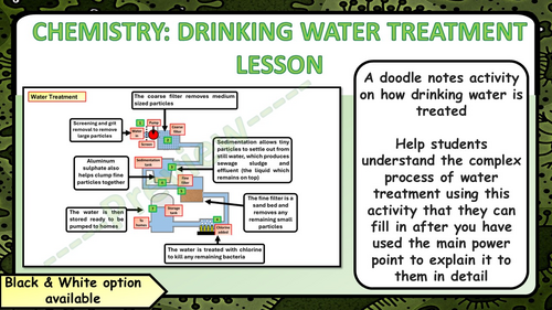 KS4 GCSE Chemistry (Science) Water Treatment (Drinking Water Treatment ...