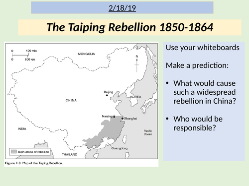 The Taiping Rebellion | Teaching Resources