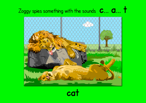 Learn Initial Sounds And Three Letter Words: Zoggy Learns The Alphabet ...