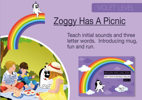 Initial Sounds And Three Letter Words: Zoggy Has A Picnic | Teaching ...