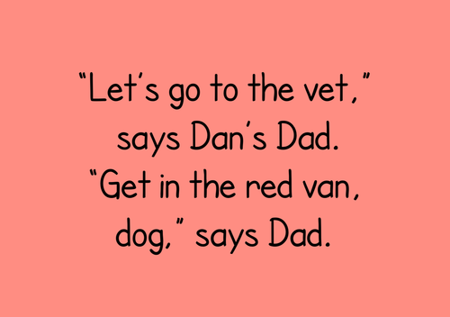 Initial Sounds And Three Letter Words: Dan’s Dog At The Vet | Teaching ...
