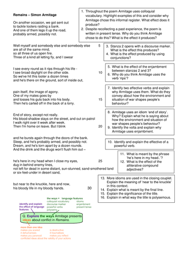 Power and Conflict worksheets | Teaching Resources