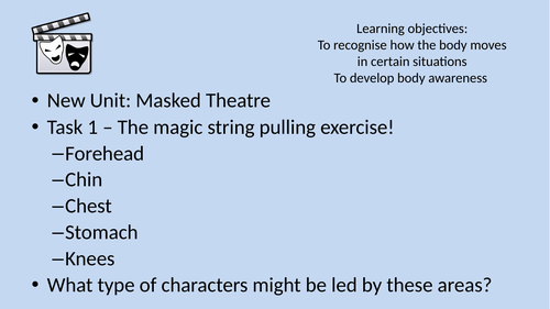 Masked Theatre - Full Scheme of work Year 7 | Teaching Resources