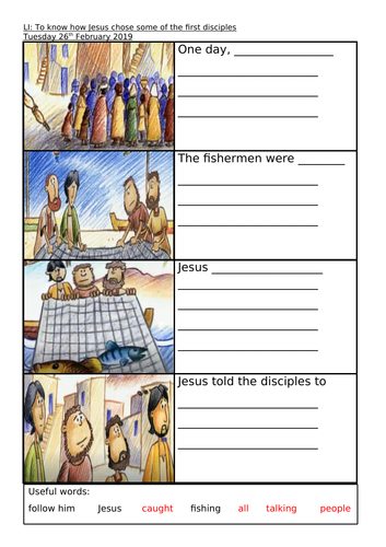 Jesus chose his disciples | Teaching Resources