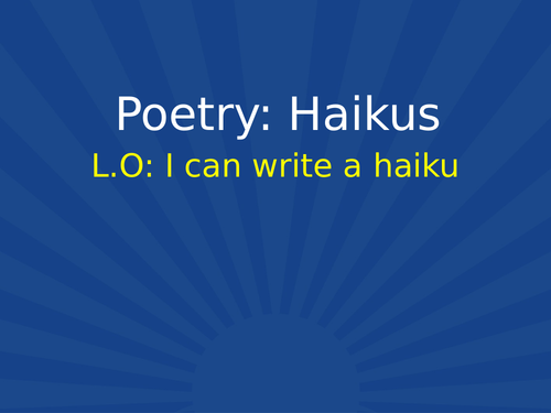 Haikus on 'The Journey' (Refugee Experience) - UKS2 | Teaching Resources