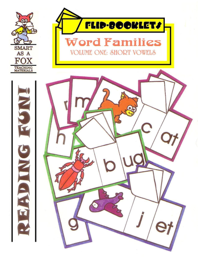 Short Vowels Flip Booklets | Teaching Resources
