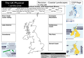 UK Coastal Landscapes - Revision Activities AQA GCSE Geography ...
